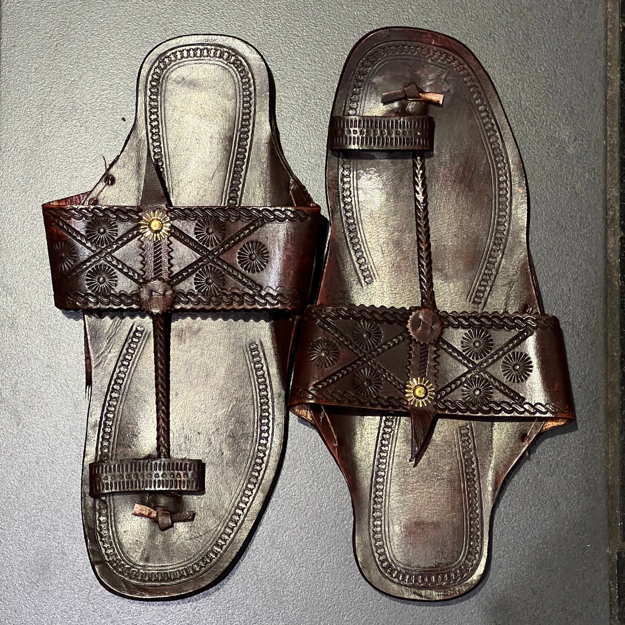 Dark Brown Handmade Indian Sandal Kolhapuri