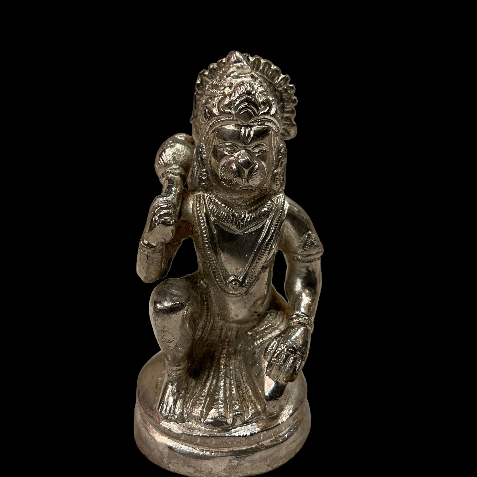 GM Silverplate Hanuman 750 -5in